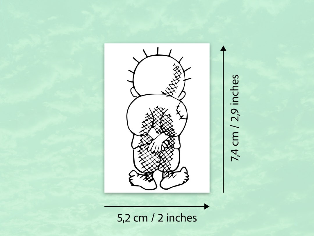 100 X Stickers Handala Free Palestine Sticker - Handala Sticker Outdoor ...