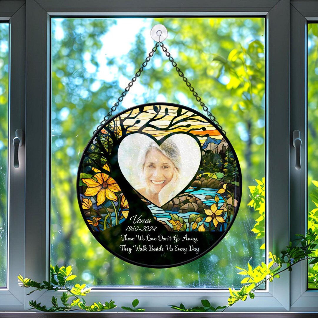 Personalized Memorial Suncatchers for Windows, Custom Memorial ...