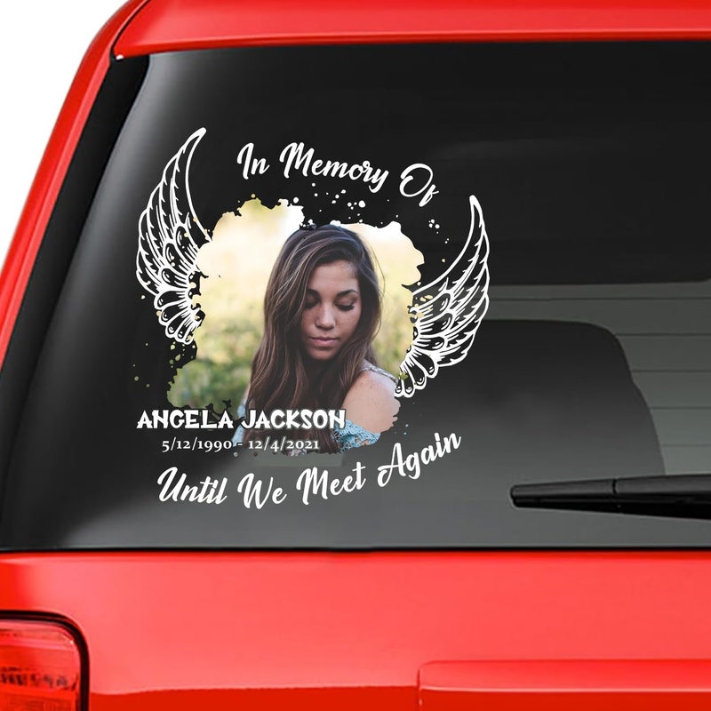 Memorial Decal Svg - Etsy