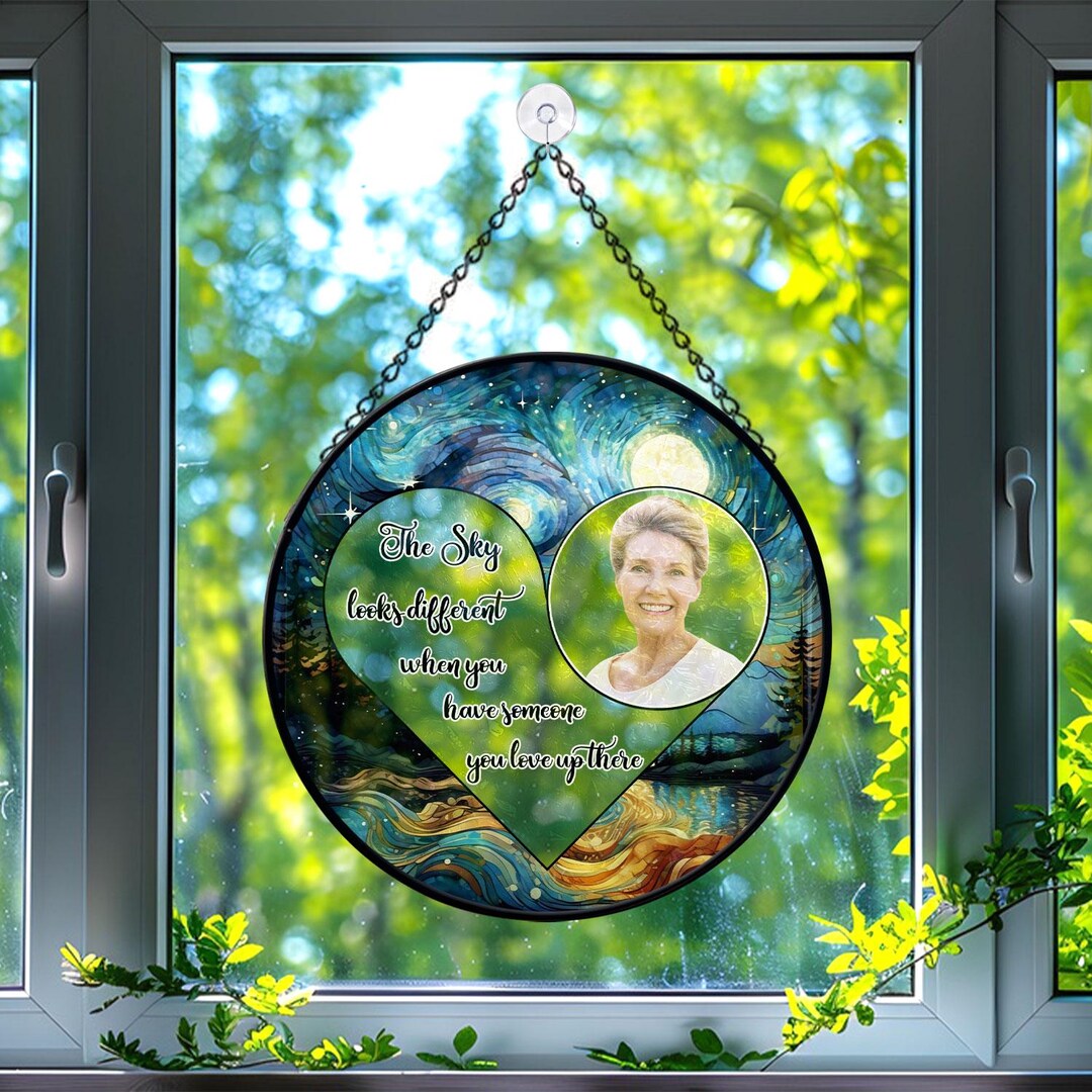Personalized Memorial Suncatchers for Windows, Custom Memorial ...