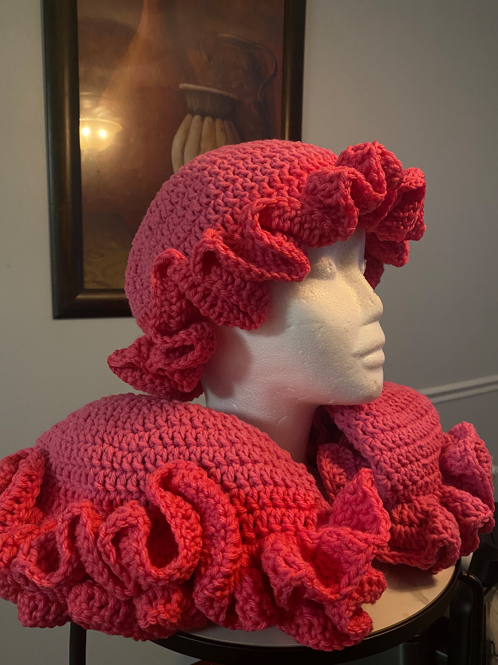 Ruffle Hat - Etsy