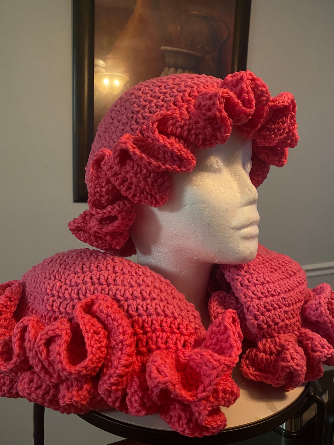 Ruffle Hat - Etsy