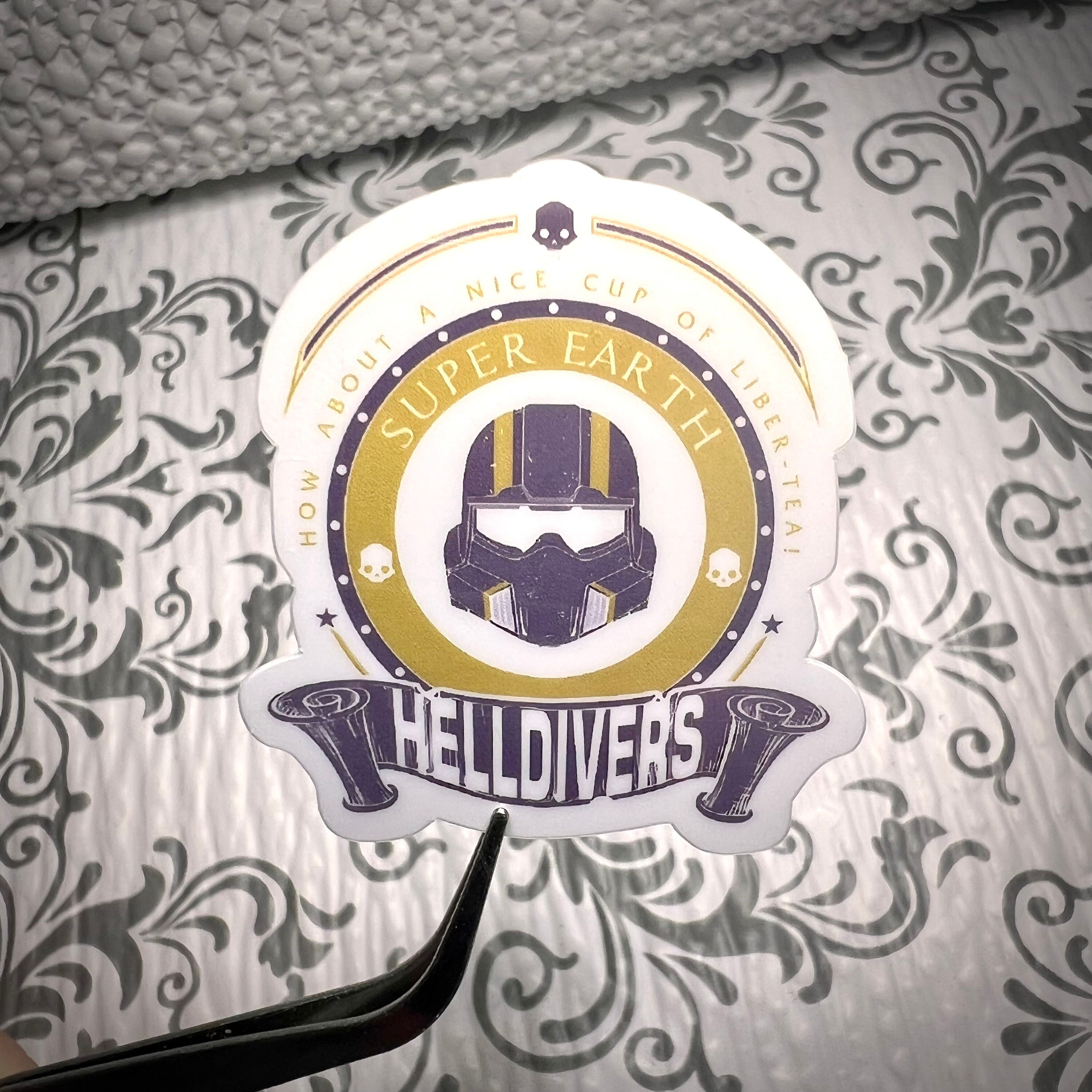 Helldivers 2 Sticker Laptop Car Decal Red Team Assorted Sticker Helldiver Gaming Gift for ...