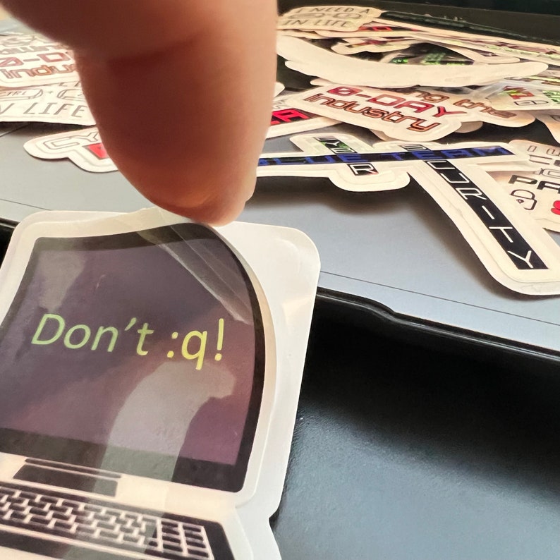 Cybersecurity Sticker Decals for Hacker Laptop Decal Red Team Cybersec ...