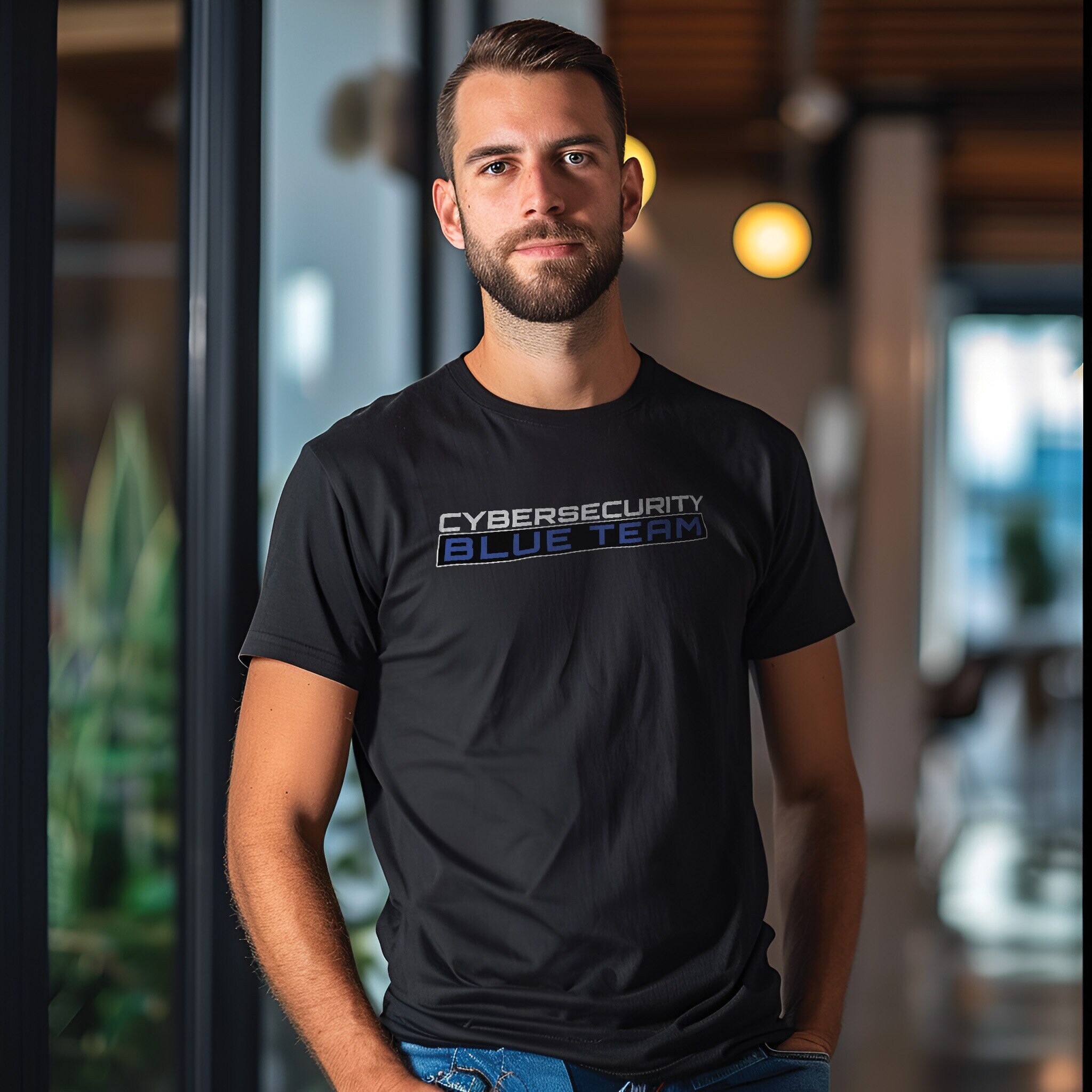 Cybersecurity Blue Team Unisex Hacker Networks IT Information ...