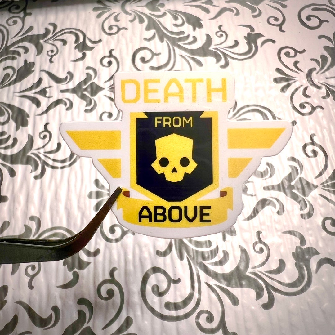 Helldivers 2 Sticker Laptop Car Decal Red Team Assorted Sticker ...