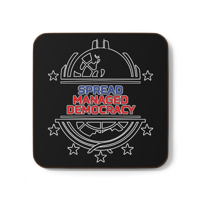 Helldivers 2 Spread Managed Democracy Coaster for Gamers Spread Managed Democracy Hat Helldivers ...