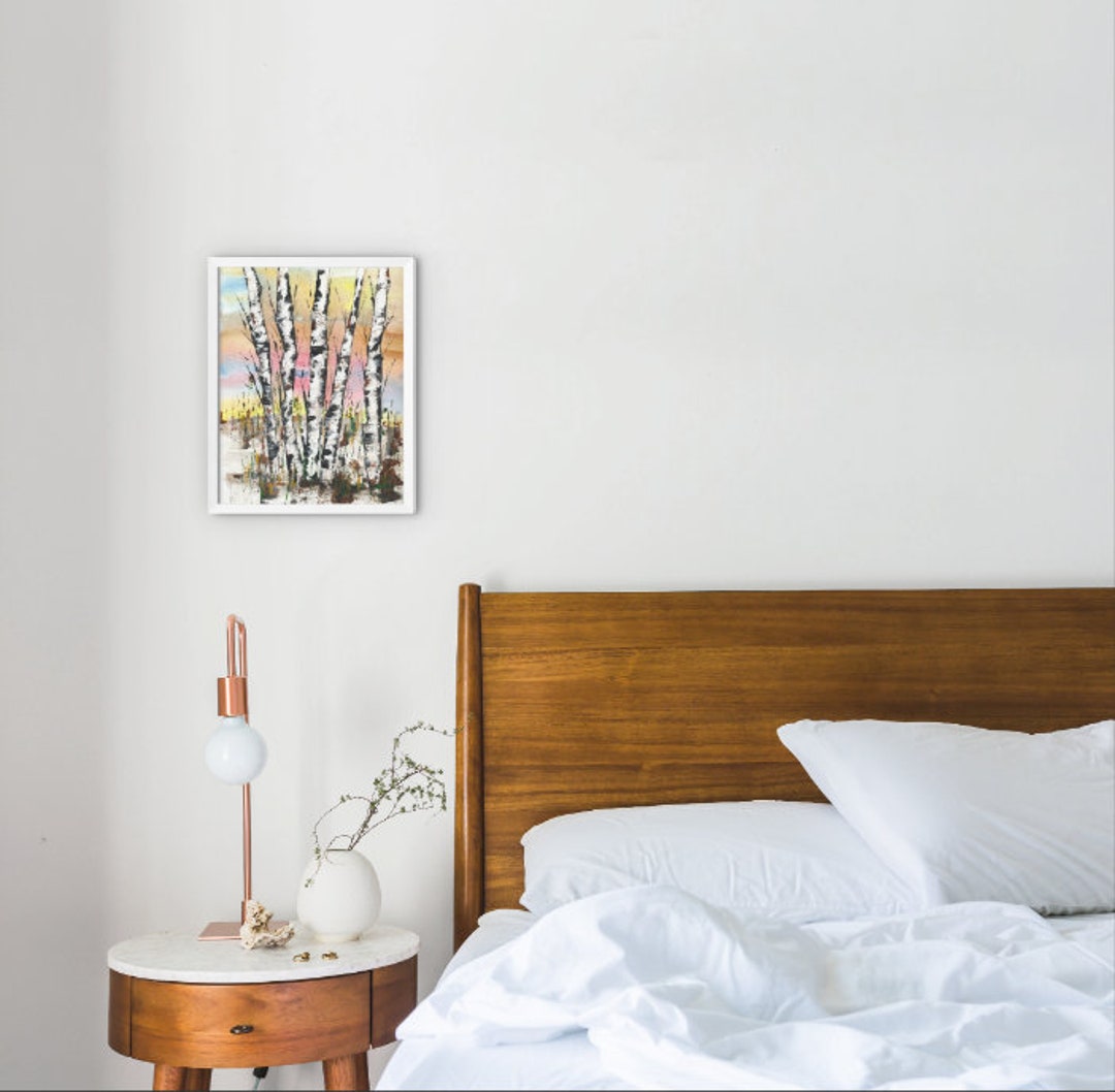 Birch Tree Art, Birch Tree Print, Birch Tree Art Print, Birch Tree ...