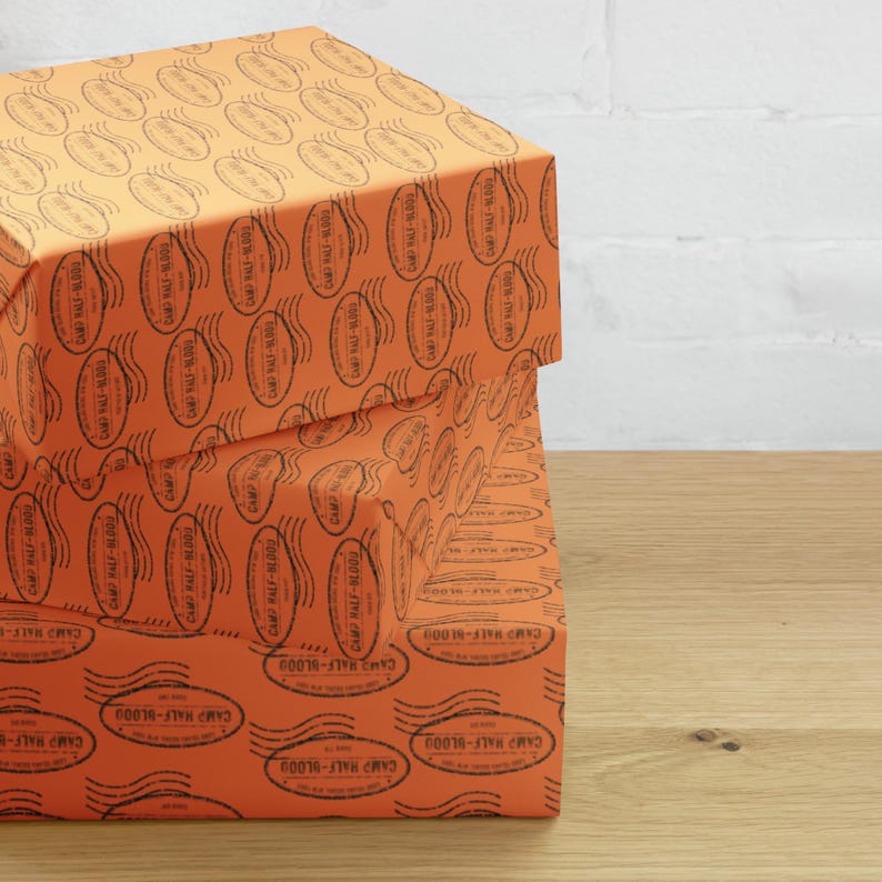 Percy Jackson and the Olympians Wrapping Paper - Etsy