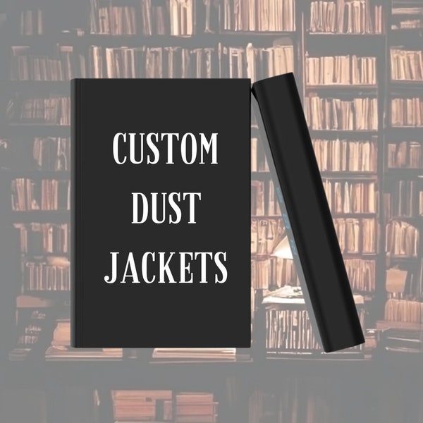 Custom Dust Jacket - Etsy