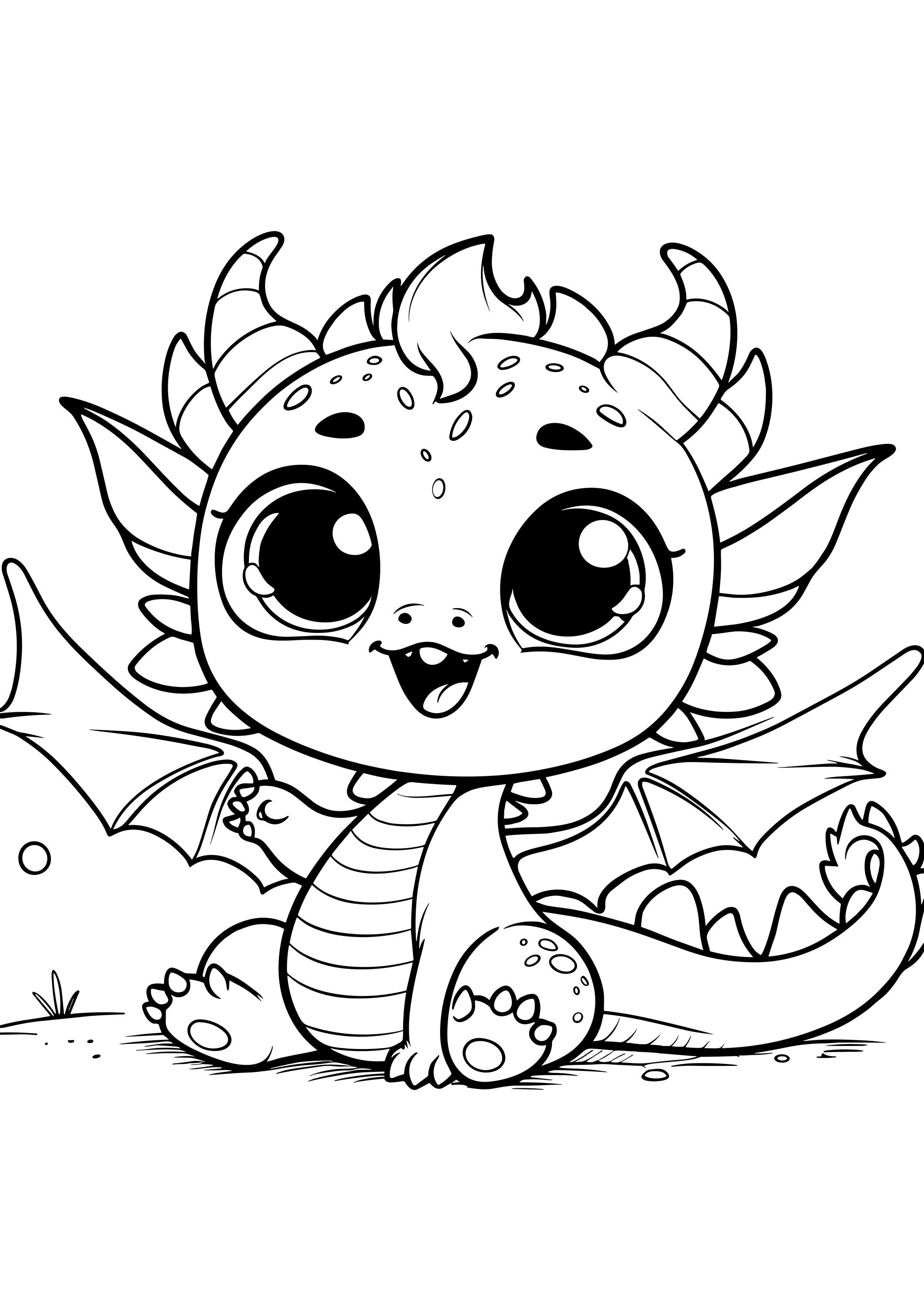 Baby Dragon Coloring Pages 18 Printable Baby Dragon Designs DIY Kids ...