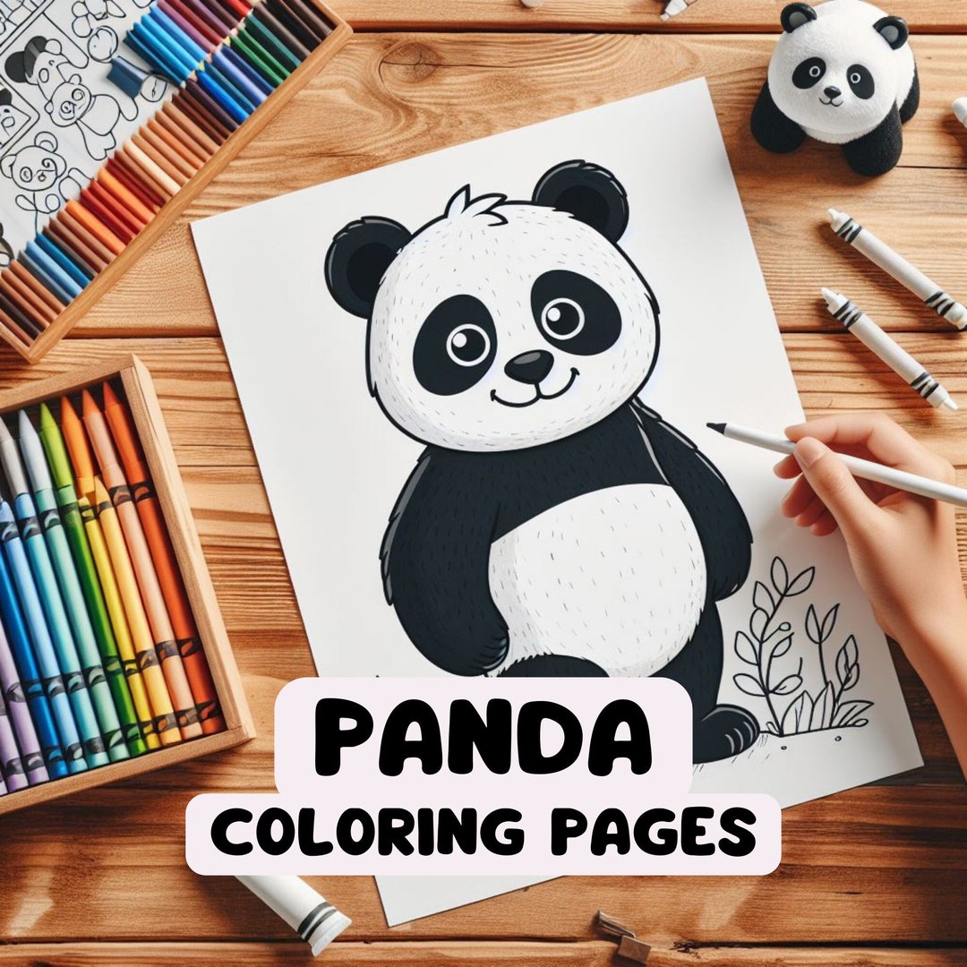 Panda Coloring Pages - 14 Printable Panda Designs - DIY Kids Coloring ...