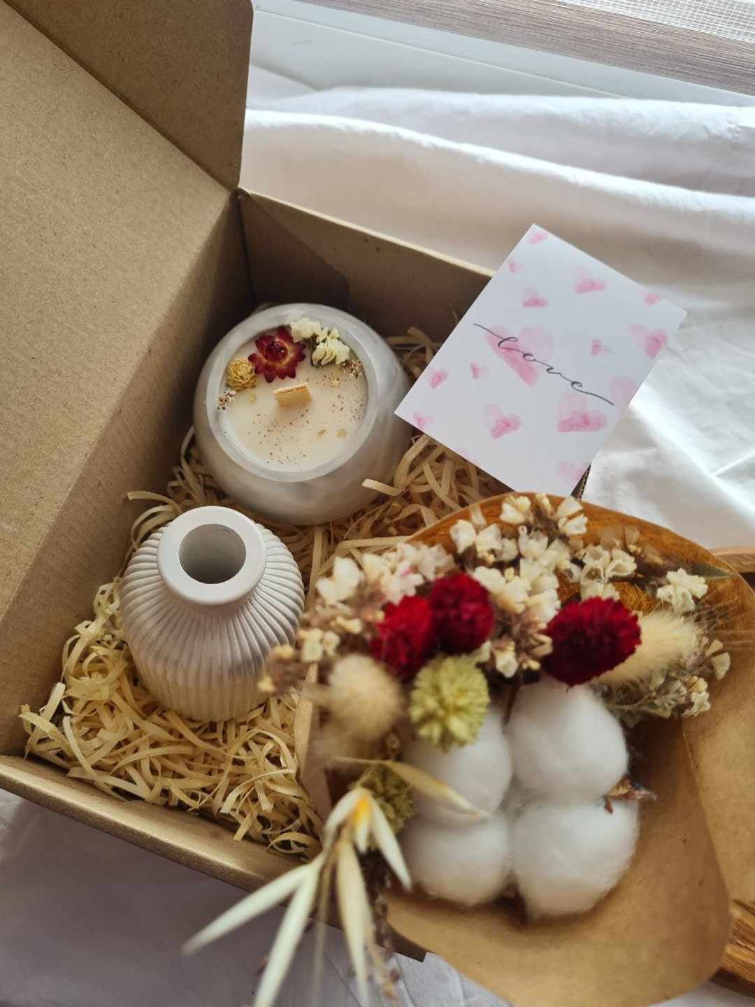 3-piece Handmade Soy Candle Gift Set for Her / Gift for Mom ...