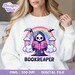 Skeleton Bookreaper PNG, Book Lover, Booktrovert, Cute Trendy Bookish ...