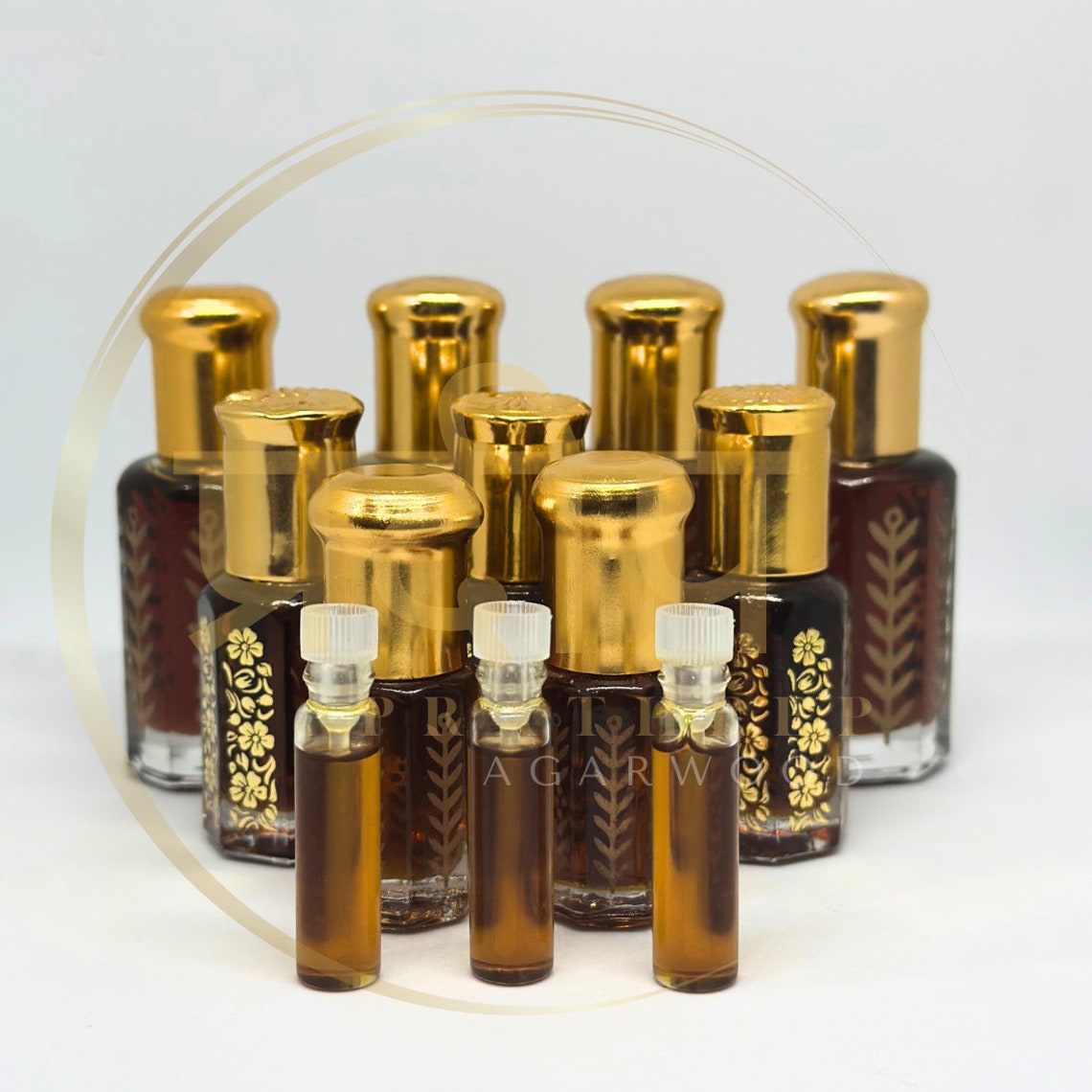 12 Ml. [1 Tora] Premium Organic Oudh Oil, 100% Natural Oudh Oil, Pure ...