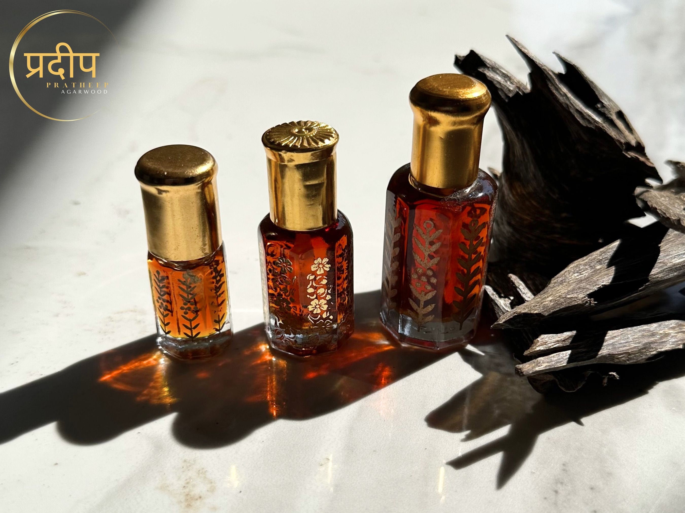 12 Ml. [1 Tora] Premium Organic Oudh Oil, 100% Natural Oudh Oil, Pure ...