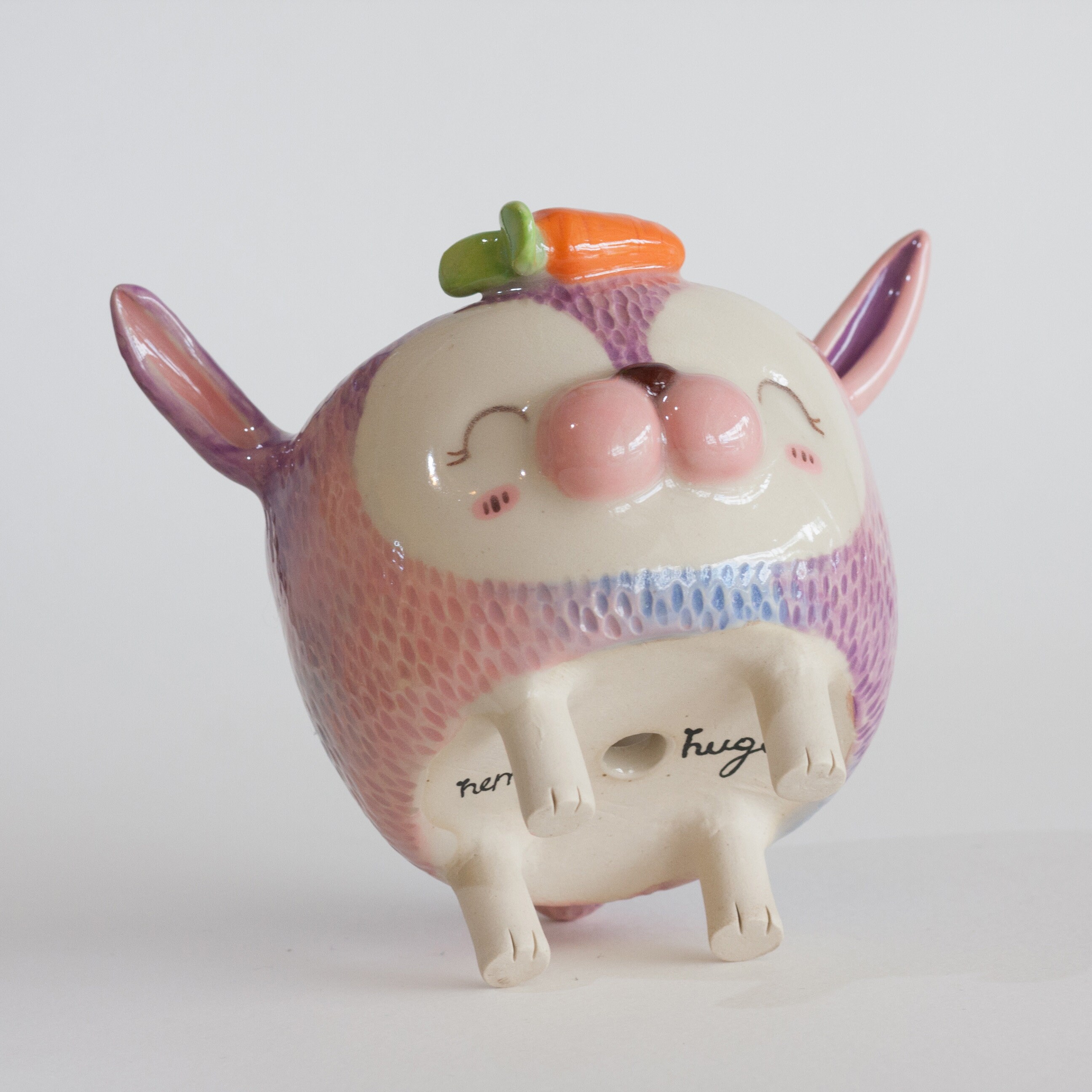 Space Bunny Plant Pot,pottery,cactus Pot,cute Cony Pot,animal Plant Pot ...