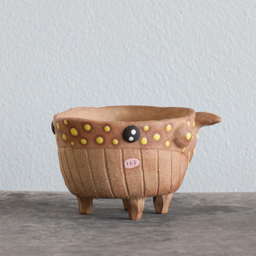Whale Plant Pot,pottery,cactus Pot,cute Whale Pot,animal Plant Pot ...