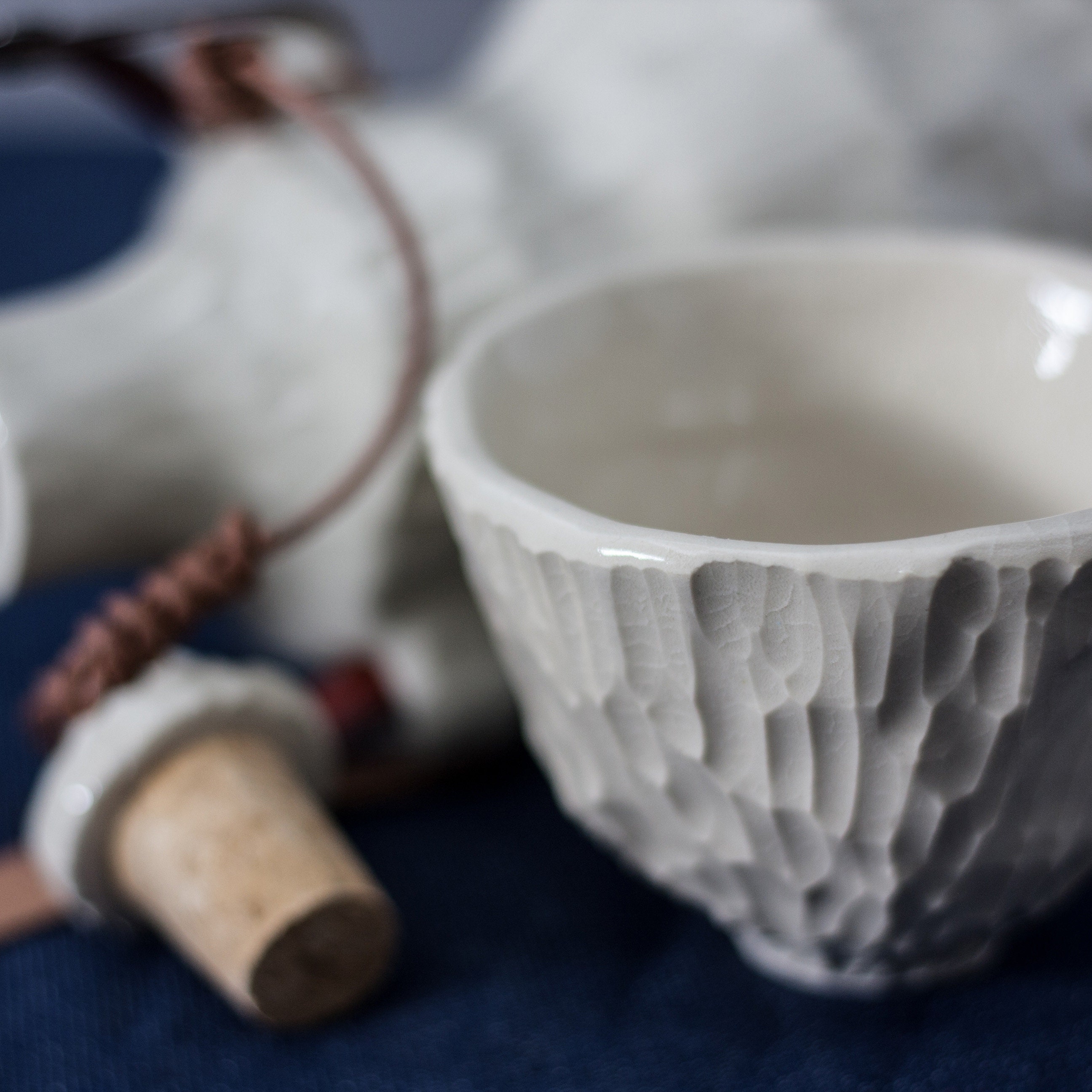 Bottle and Cup My Style, Ceramic Bottle,handmade Stoneware,stoneware ...