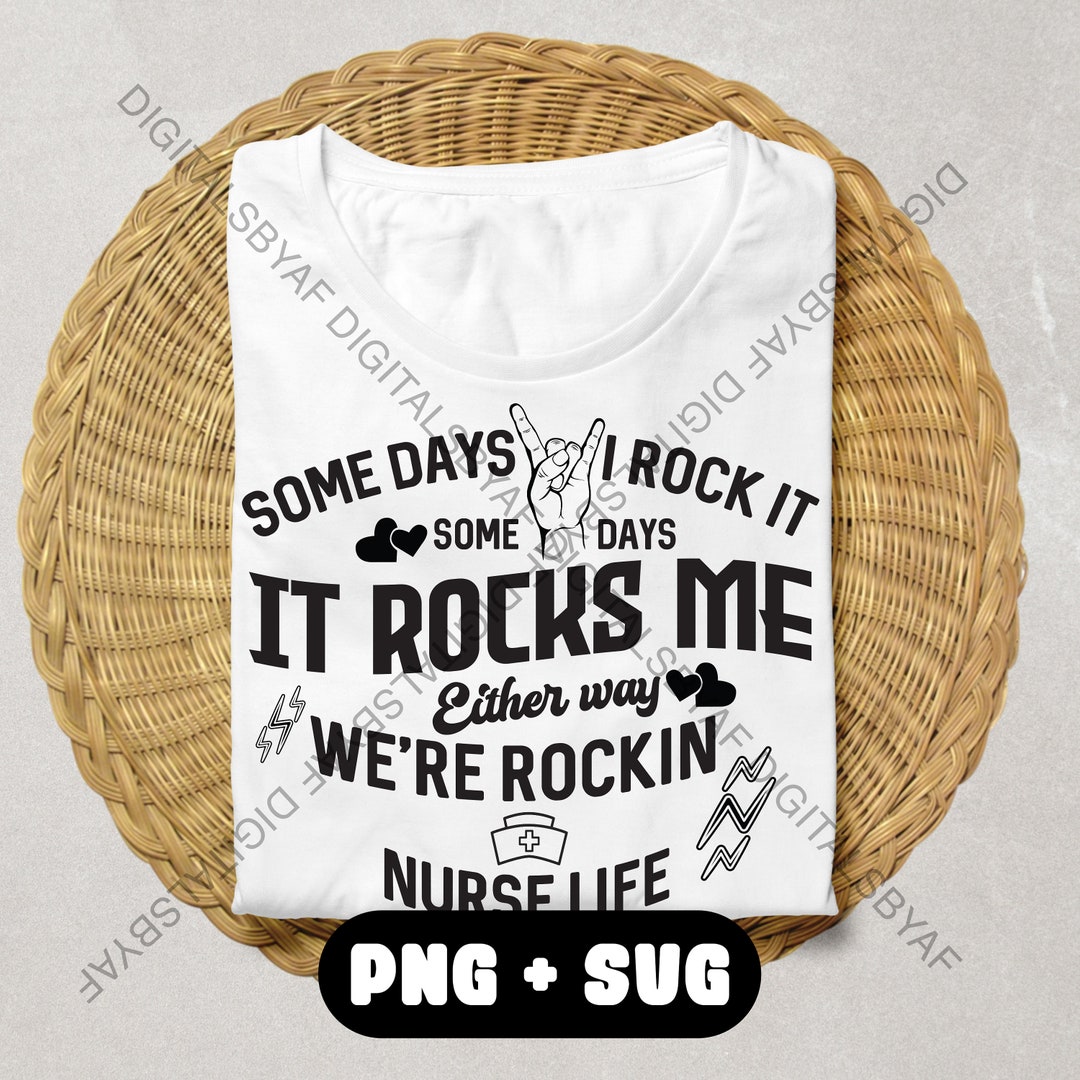 Nurses Rock Svg, Nurse Svg, Nurse Quote Svg, Svg File for Cricut, Funny ...