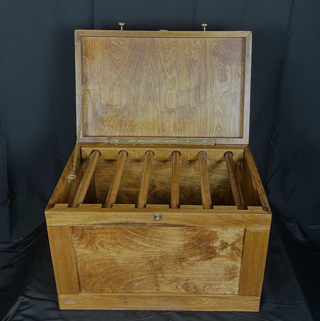 Custom-made Hardwood Bit Box - Etsy