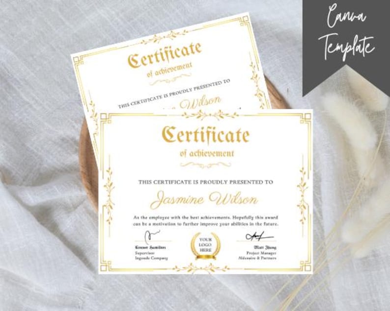 Editable Appreciation Certificate Template: Printable Recognition ...