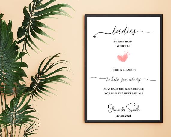 Editable Ladies Bathroom Sign Template Printable Gents Bathroomsign ...