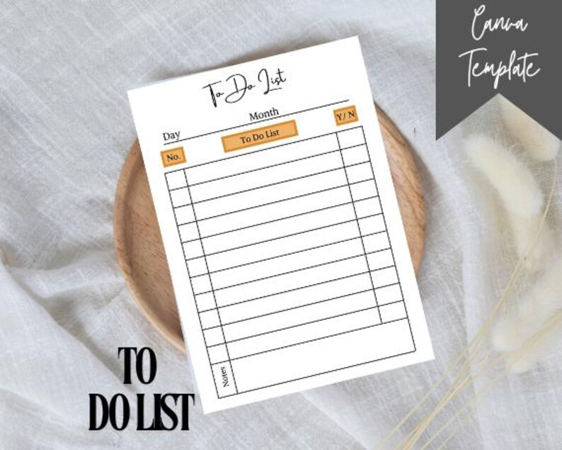 Editable to Do List Template, Printable to Do List, Digital Goodnote to ...