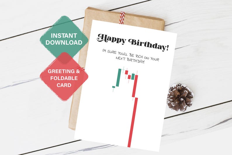 Printable Crypto Birthday Card Fun Digital Art Card for Friends Perfect ...