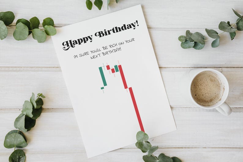 Printable Crypto Birthday Card Fun Digital Art Card for Friends Perfect ...