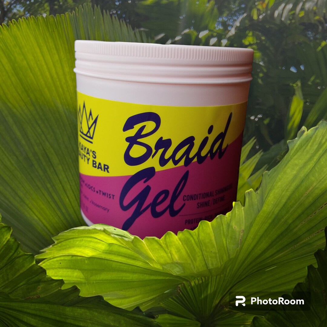 Braidmaster: Ultimate Hold Braiding Gel for Flawless Hairstyles" - Etsy