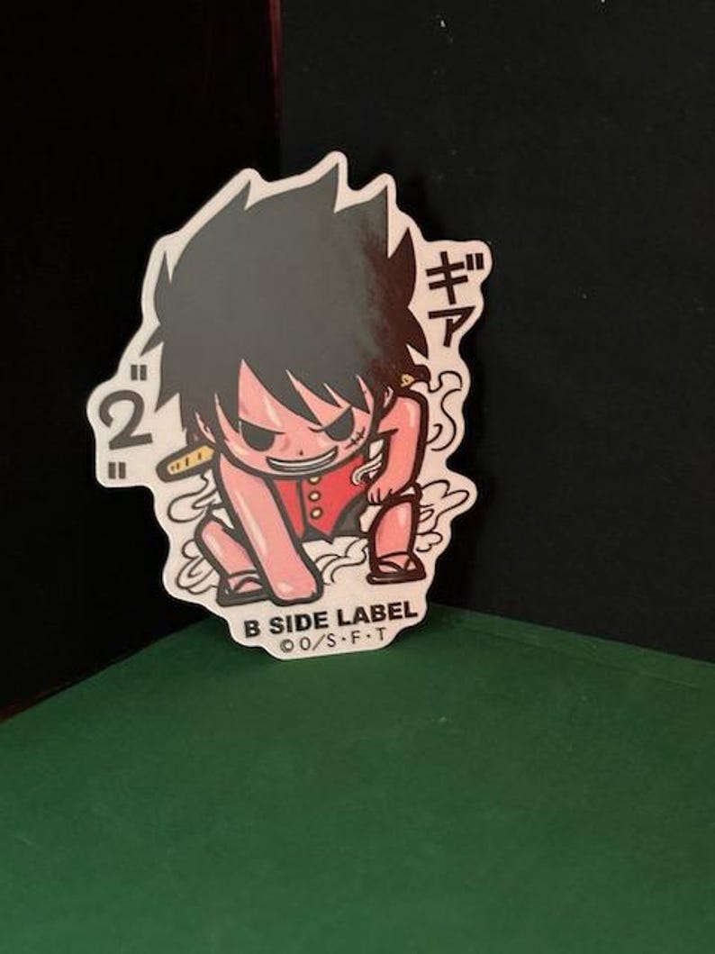 Stickers ONE PIECE B-side Label High-quality Stickers From Japan Luffy ...