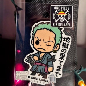 Stickers ONE PIECE & Dragon Ball B-side Label High-quality Stickers ...