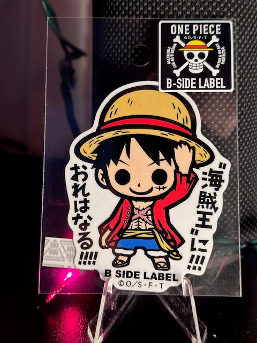 Stickers ONE PIECE & Dragon Ball B-side Label High-quality Stickers ...