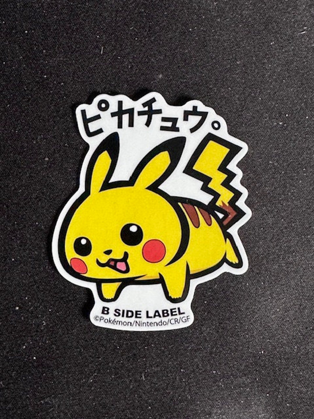 Stickers POKEMON B-side Label High-quality Stickers From Japan Pikachu ...