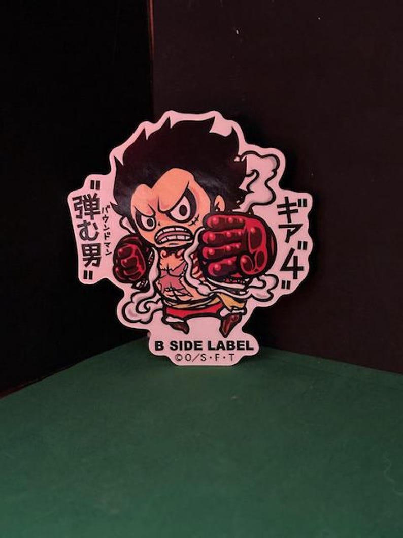 Stickers ONE PIECE B-side Label High-quality Stickers From Japan Luffy ...