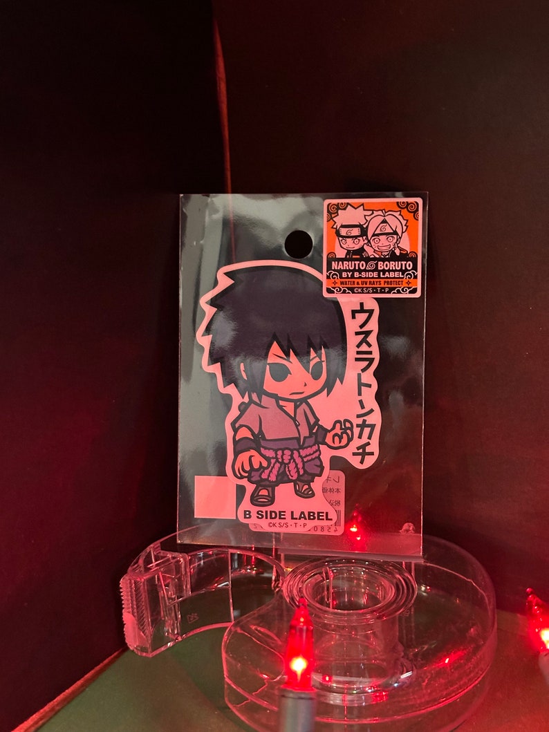 Stickers Naruto B-side Label High-quality Stickers From Japan SASUKE - Etsy