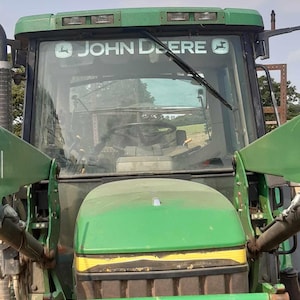 John Deere Tractor Sunstrip Window Windscreen Sticker Decal Vinyl - Etsy