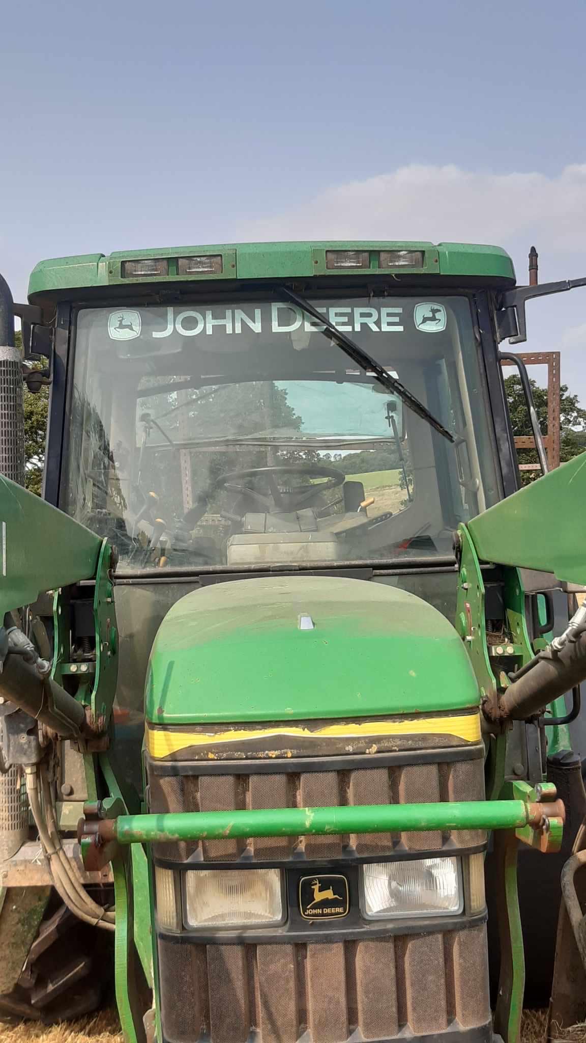 John Deere Tractor Sunstrip Window Windscreen Sticker Decal Vinyl - Etsy