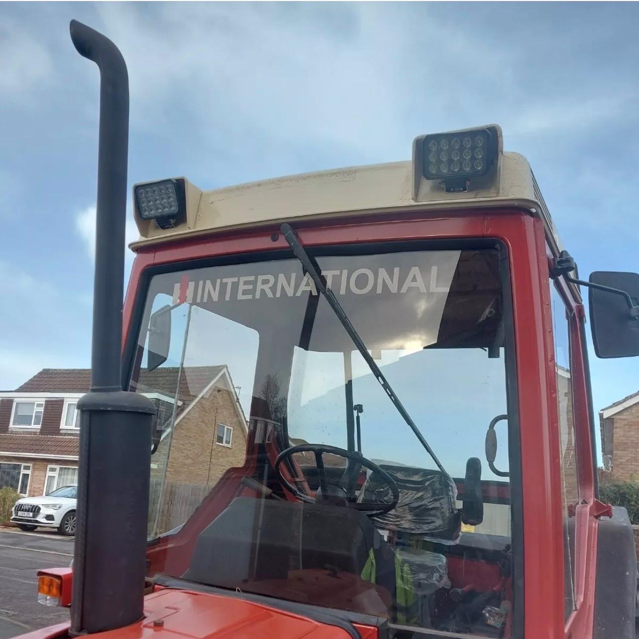 International Harvester Tractor Cab Sunstrip Window Windscreen Sticker ...
