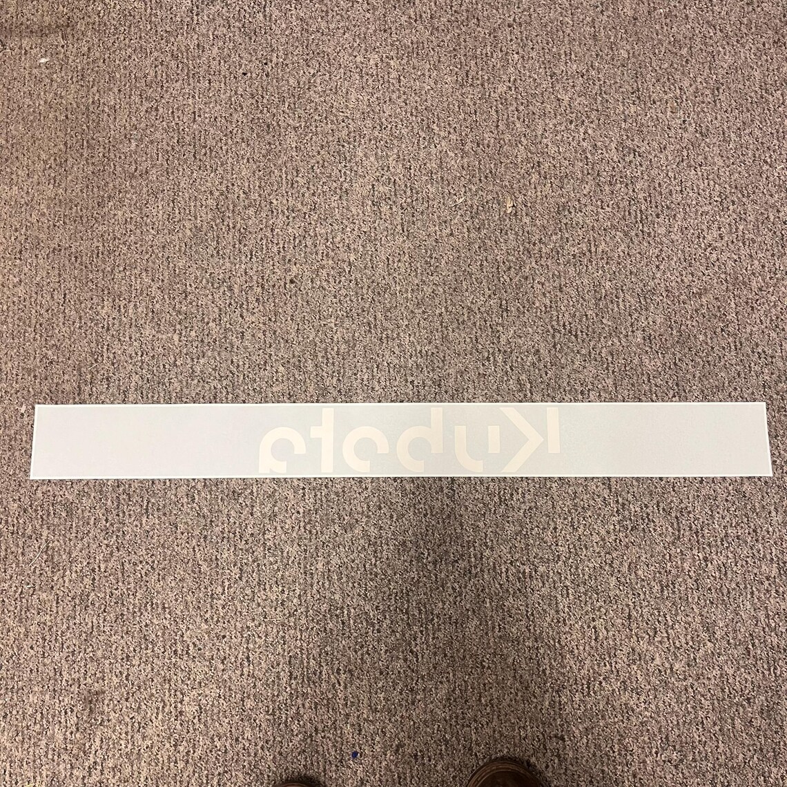 Kubota Tractor Cab Sunstrip Window Windscreen Sticker Decal Vinyl ...