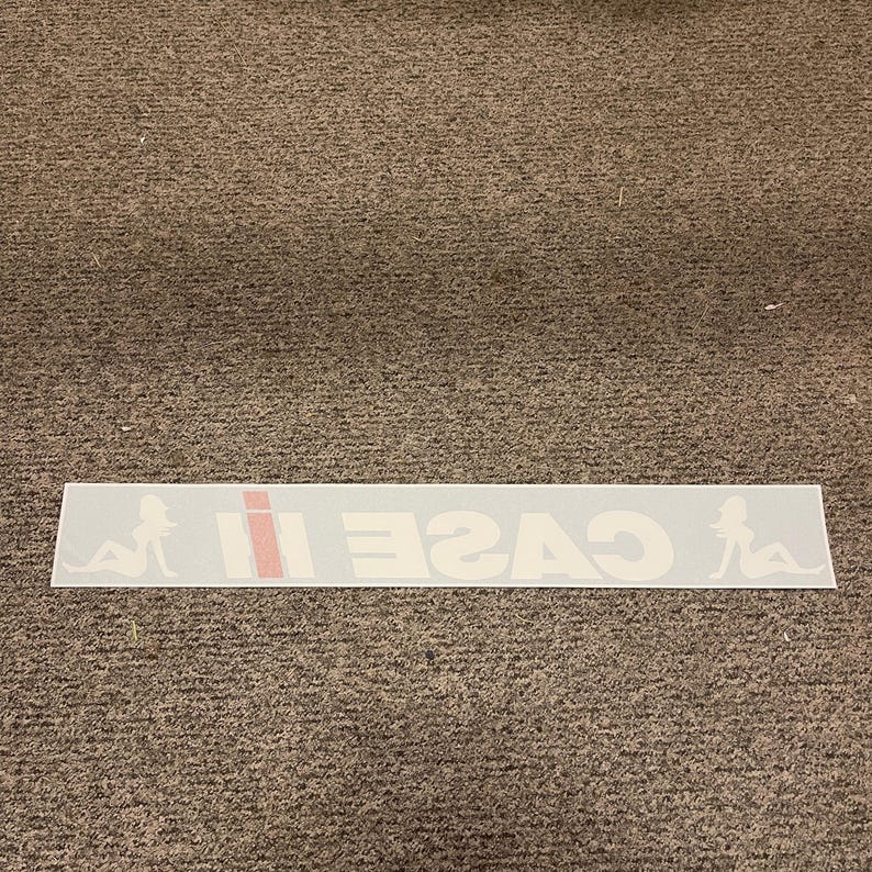CASE IH Tractor Sunstrip Window Windscreen Sticker Decal Vinyl - Etsy