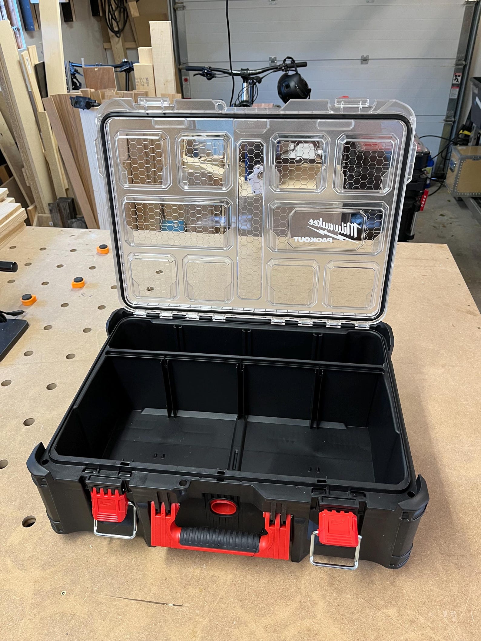 Milwaukee Packout Deep Organiser Foam Insert Template DXF - Etsy