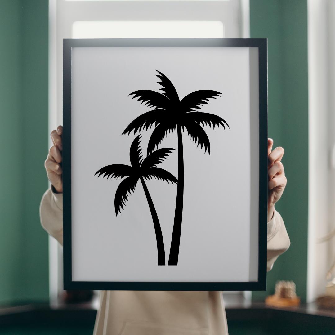 Palm Tree Svg Bundle, Palm Tree Silhouette, Palm Tree Cut Files for ...