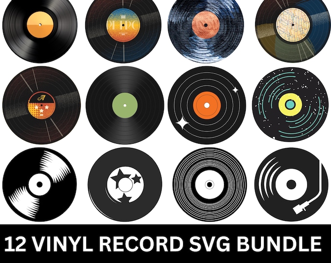 Vinyl Record Svg, Vinyl Record Png, Tonearm Svg, Music Disc Record Svg ...