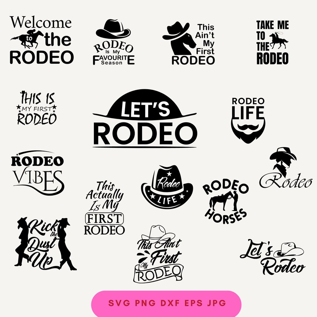 Rodeo Shirt Design, Rodeo Mama Svg, Rodeo Daddy, SVG, Rodeo Daddy ...