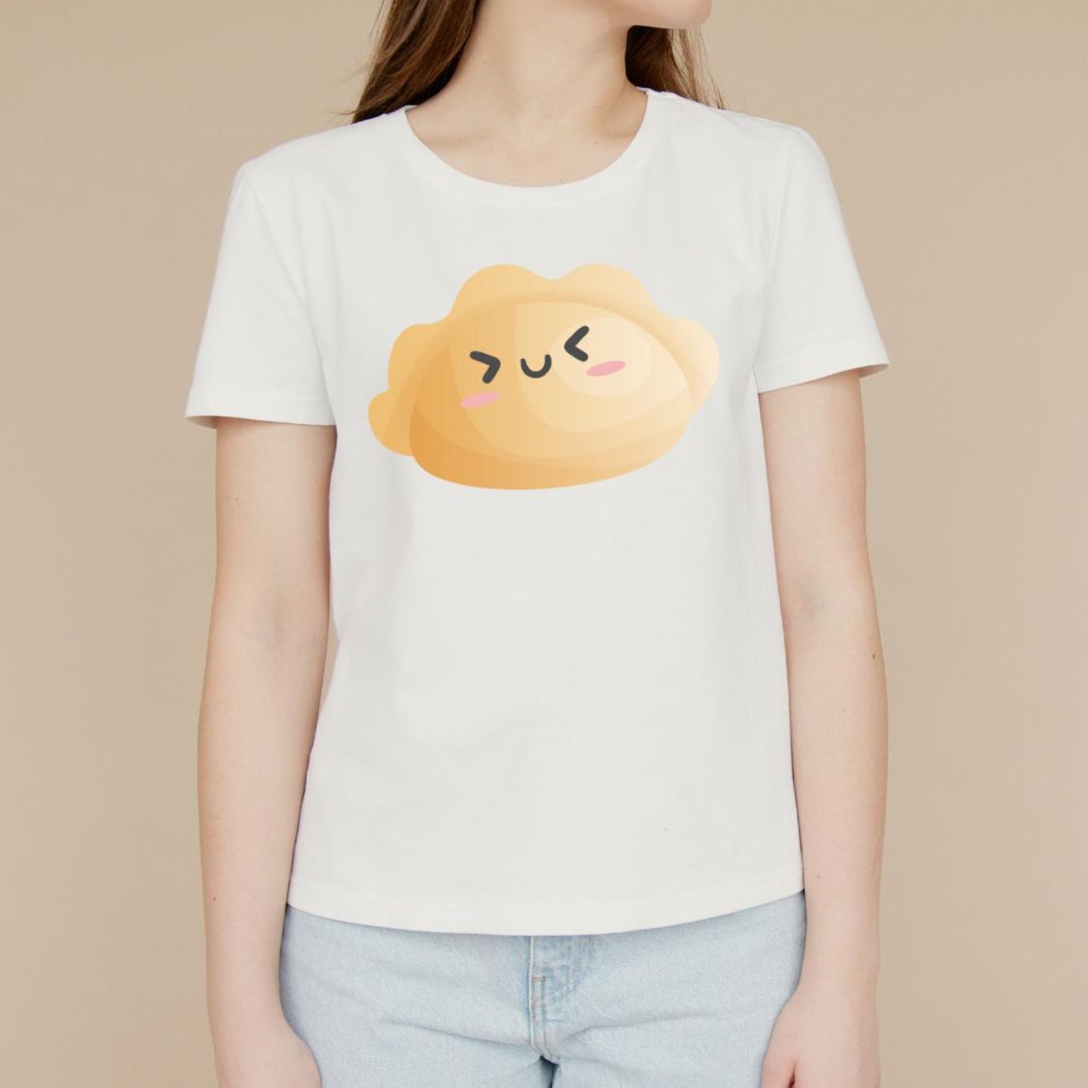 Dumpling SVG, Chinese Food Png, Cute Food Sticker, Cute Dumpling ...