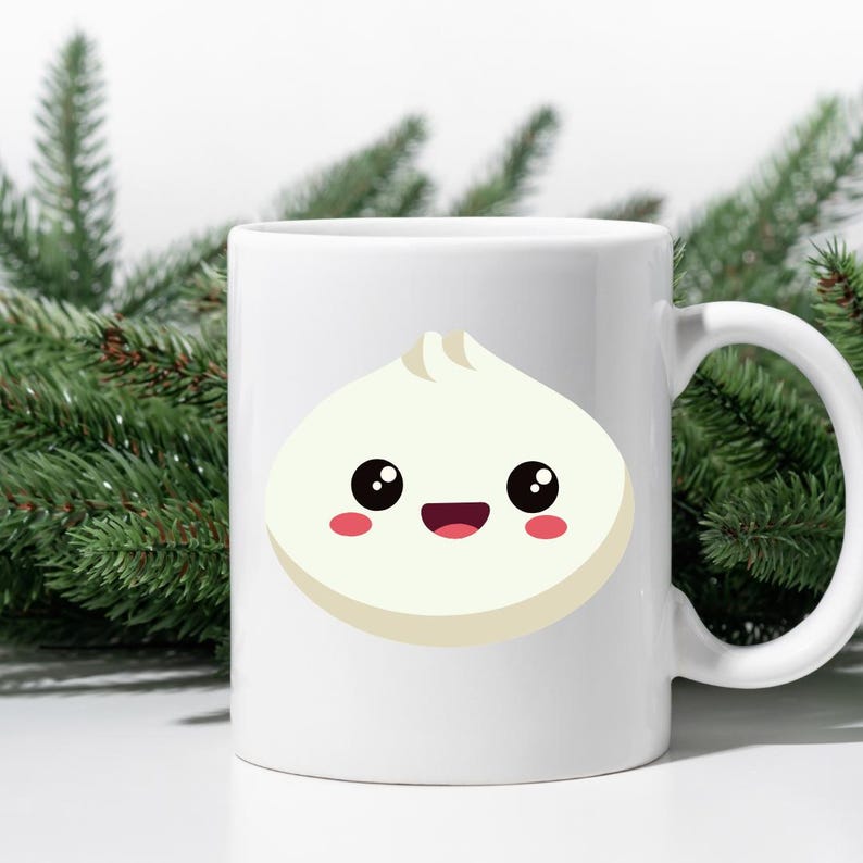Dumpling SVG, Chinese Food Png, Cute Food Sticker, Cute Dumpling ...