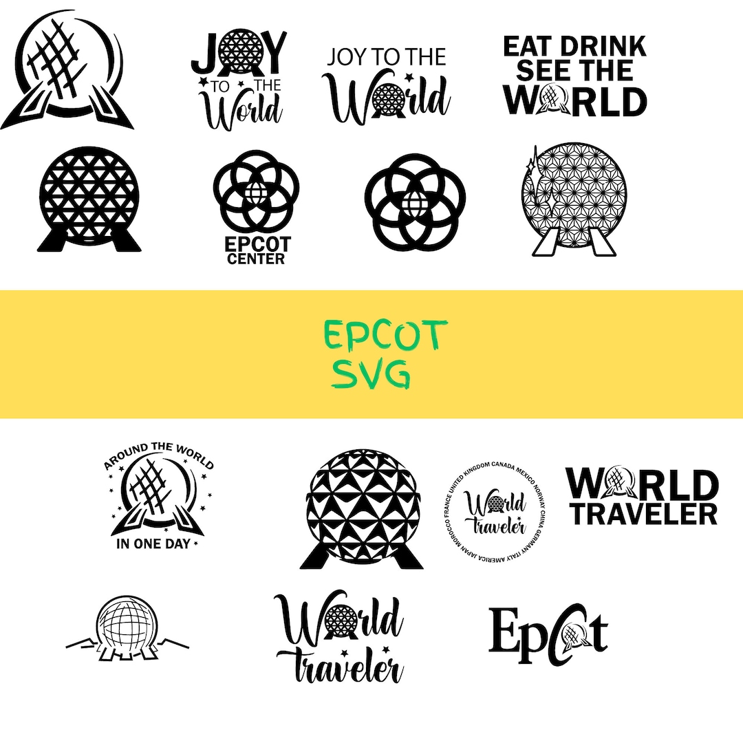 Epcot Svg, World Traveler Svg, Family Vacation Svg, Epcot Shirt ...