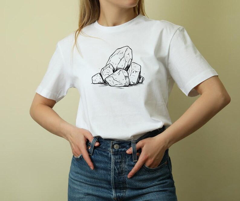 Pile of Stones SVG Bundle, Stack Mound Eps, Pile of Rocks Boulder Stone ...